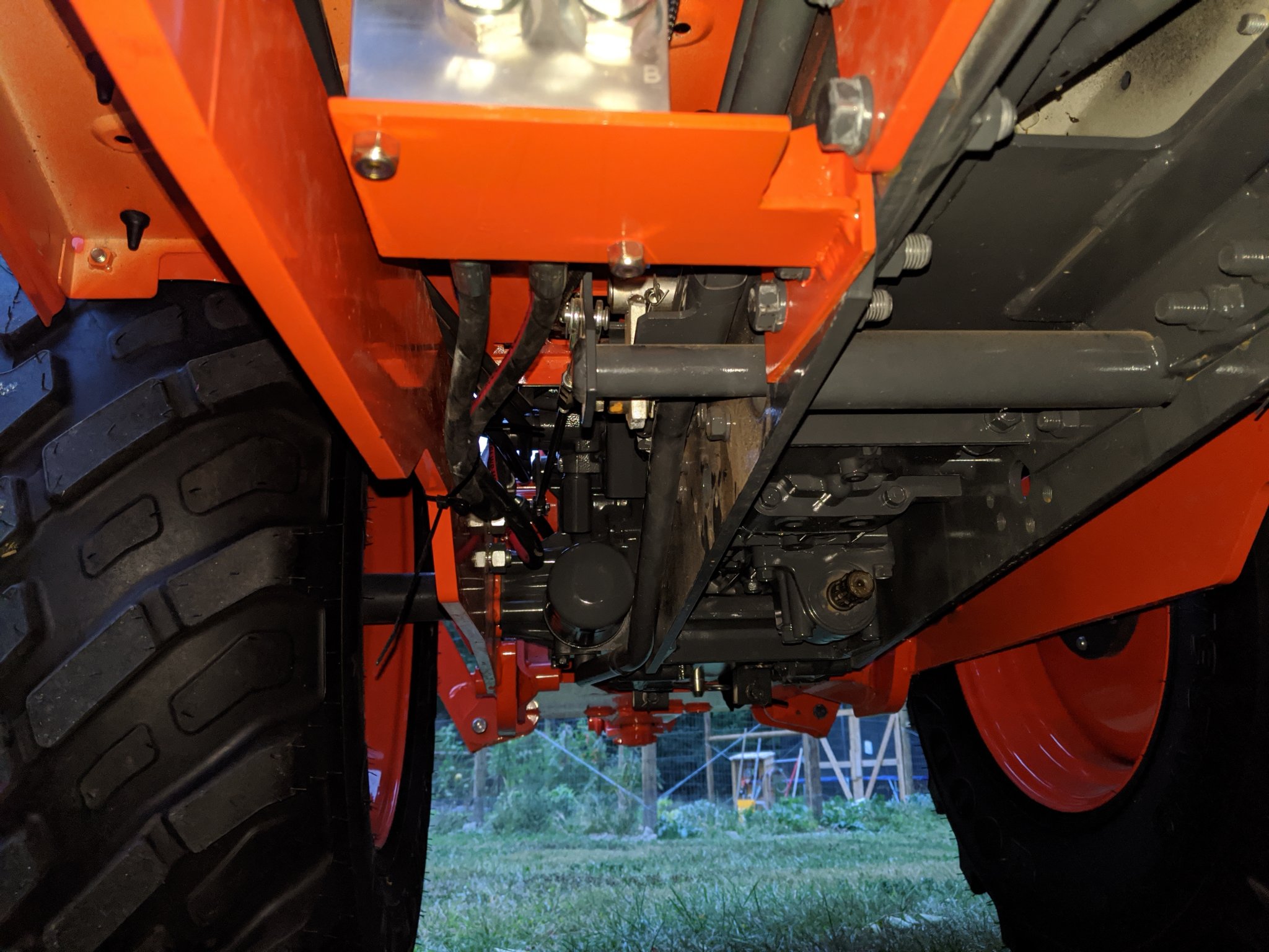 Third function install on a LX2610 with a backhoe | OrangeTractorTalks ... Third function install on a LX2610 with a backhoe | OrangeTractorTalks ...